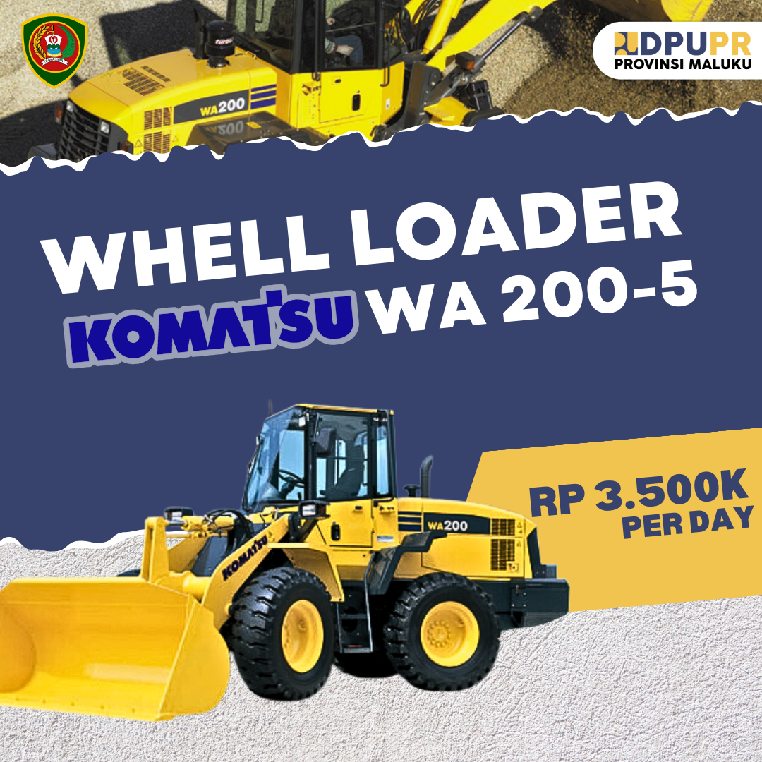 Daftar Harga Alat Berat - DPUPR | MALUKU