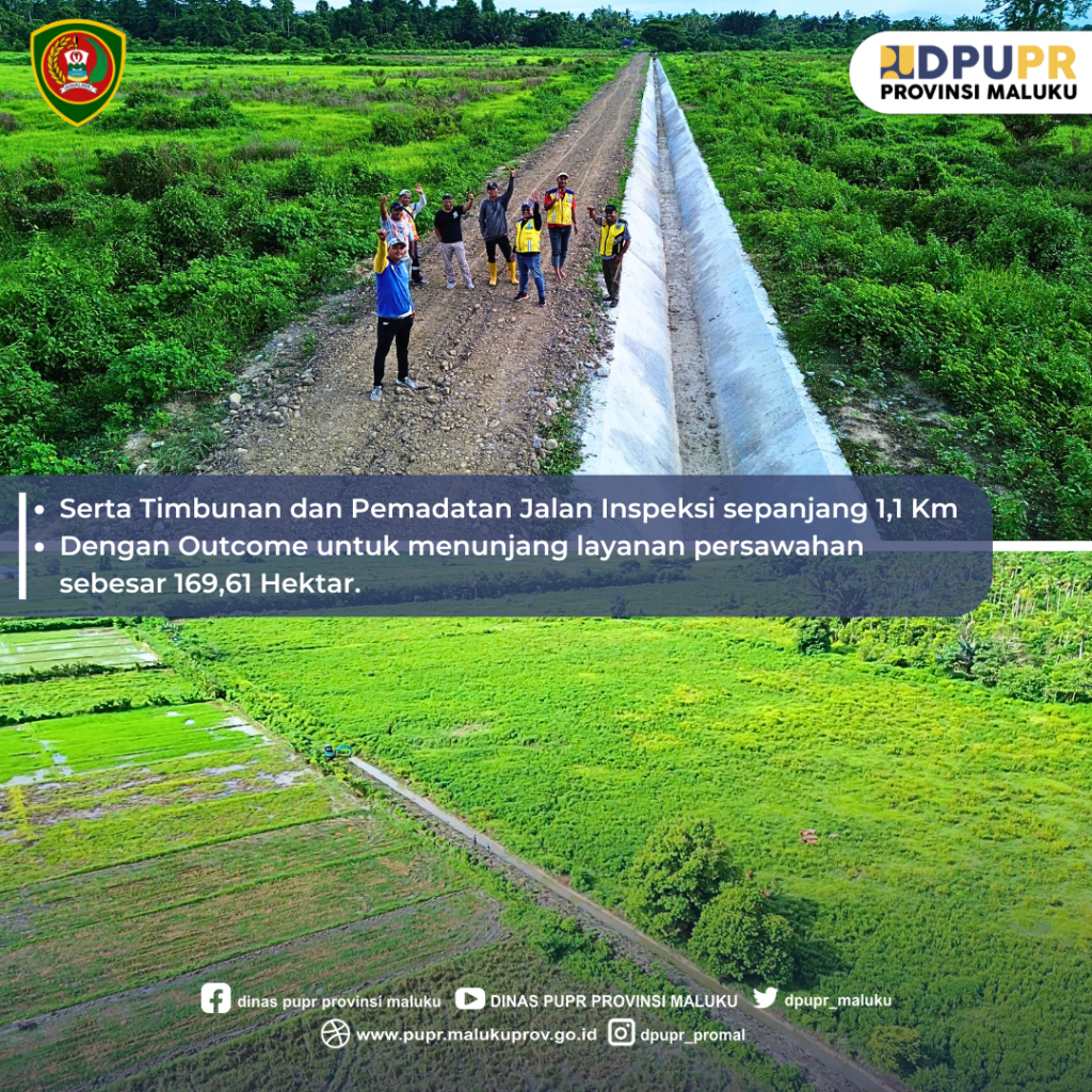 Rehabilitasi Jaringan Irigasi D.I TONIPA, Kab. Maluku Tengah - DPUPR ...